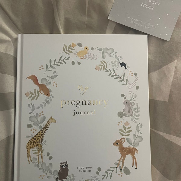 My Pregnancy Journal, Expectant Mother Gift, Pregnancy Planner ...
