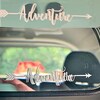 Adventure Arrow Vinyl Decal Adventure Awaits, Water Bottle Decal ...
