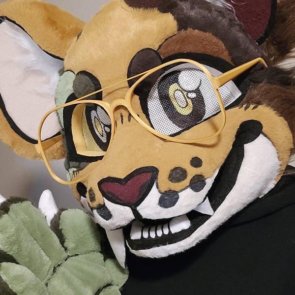 Fursuit Skull Glasses - Etsy