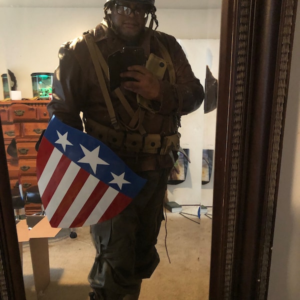 Captain America Heater Shield - World War 2 Shield - Triangle Shield ...