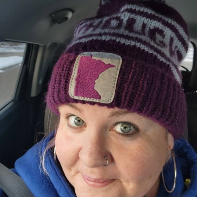 Personalized Hat, Custom Knit Hat, Personalized Knit Beanie, Giant ...