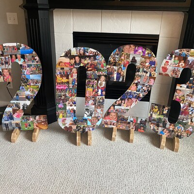 Large Cardboard Numbers Large Cardboard Letters Flat Cardboard Letters ...