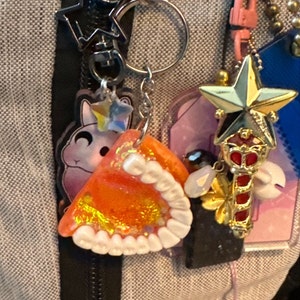 Teeth Keychain Dentist Keychain Purse Charm Dental Hygienist Gift ...