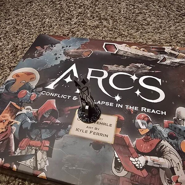 Keyforge - Ward and Enrage Tokens - Black - Etsy
