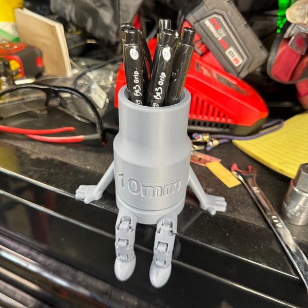 Socket Buddy Pen & Pencil Holder, Pen Holder for Mechanic, Office ...