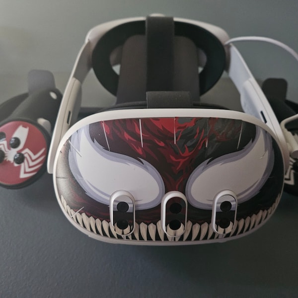 Iron Man Oculus Quest 2 Full Wrap Skin Decal VR Goggles - Etsy