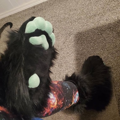 Kemocube Slim Sock Fursuit Feet / Made to Order / Furry / Socks / Slim ...