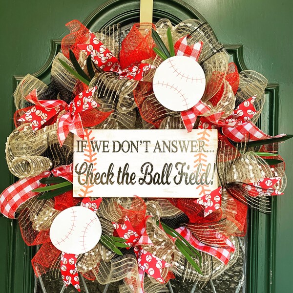 Baseball Sign, Wreath Sign, Wreath Blank, Wreath Center, Wreath ...