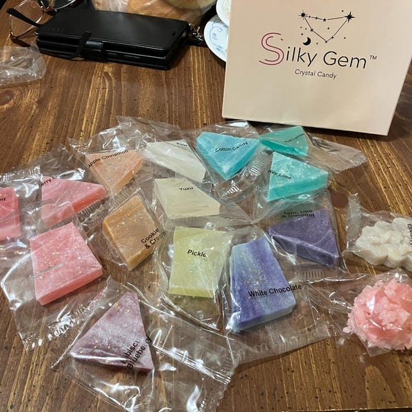 Edible Treasure Box Kohakutou Candy Box Crystal Candy Edible Gem
