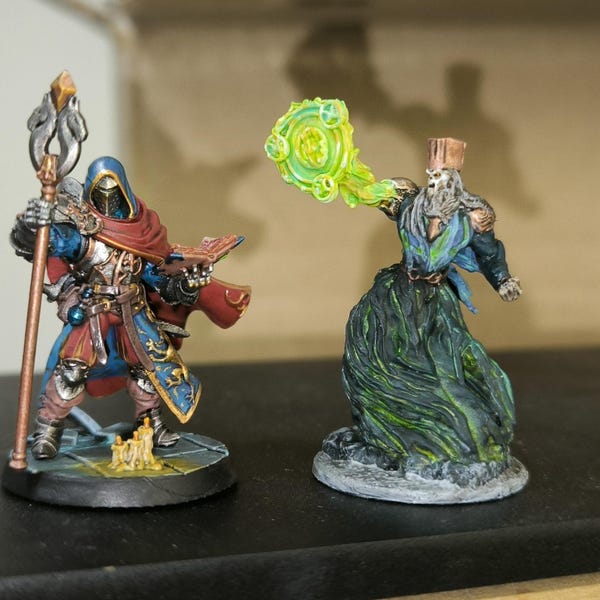 Human Nomad Priest Assassin, Tabletop Miniature, Pathfinder Dnd, 3D ...