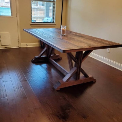 Custom Family Farmhouse x Table - Etsy