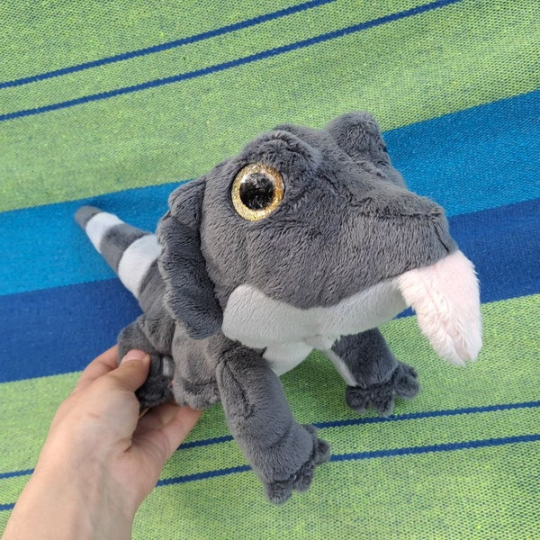 Pet Lizard Plush Sewing Pattern .pdf Tutorial Leopard Gecko Crested ...