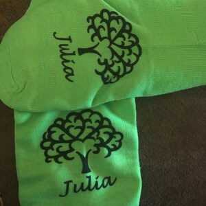 Softball Socks 6 Pairs of Custom Printed Softball Socks Name | Etsy