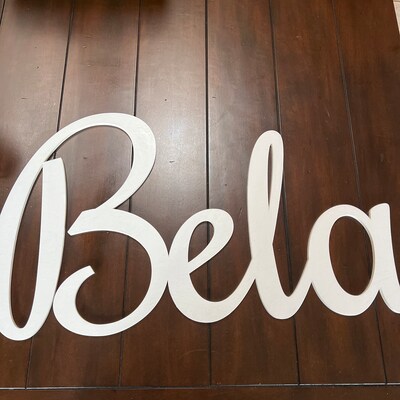 Wooden Name Signs Wooden Letters Personalized Wood Design Laser Cut Out ...