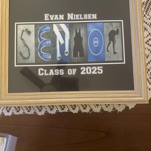 Letter Name Art Track Print, Track Player Gift, Track and Field,track ...