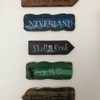 Peter Pan Inspired Single & Multi Pack Signpost Signs - Etsy