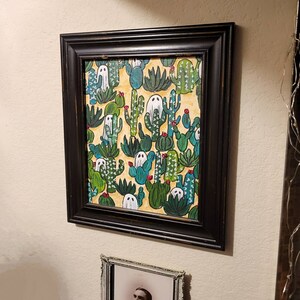 Horror Movie Ghosts Acrylic Painting - Etsy