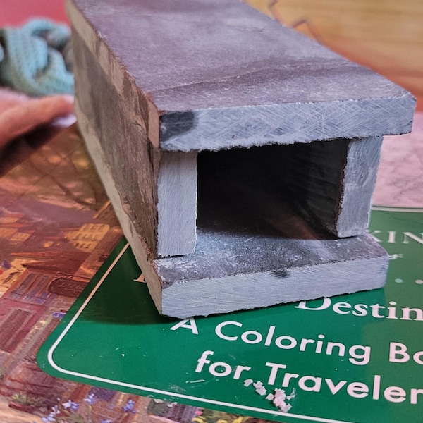 3 Tier Open Back Slate Hide 11x11x8 for Fish, Snake, Reptile, Turtle ...