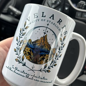 Velaris City of Starlight Mug,the Night Court Mug,velaris Mug,city of Starlight Coffee Mug ...