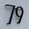 5 Inch Modern Metal House Numbers Bronze - Etsy Canada