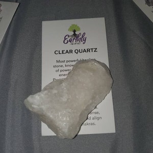 Clear Quartz Chunk Clear Quartz Raw Rough Clear Quartz Raw Clear Bulk ...