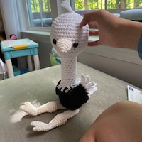 PATTERN: Olive the Ostrich Crochet Ostrich Pattern Amigurumi Ostrich ...