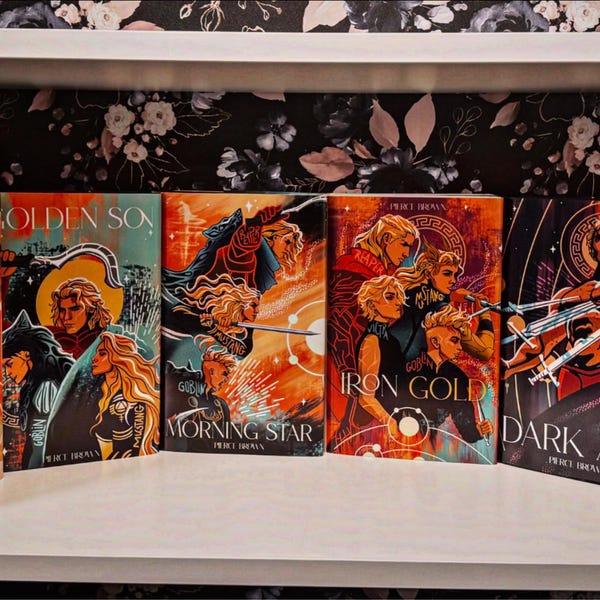 Red Rising Dust Jackets Full Set - Etsy