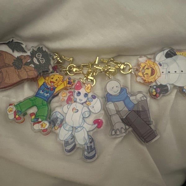 REGRETEVATOR - Keychains: Bive, Split, Pest, Poob, Party Noob ...