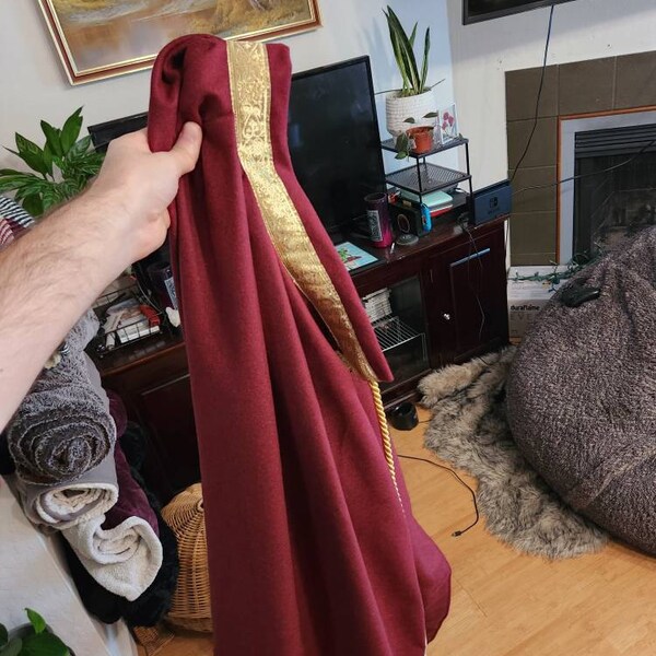 Formal One Shoulder Cape Wedding Musketeers Cape Wool Blend Few Colours ...