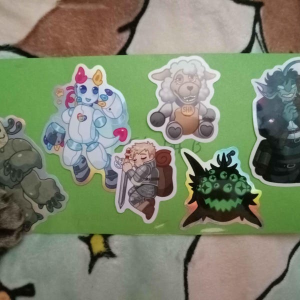 The Walten Files - Vinyl Stickers - Bon, Banny, Sha, Boozoo, Billy ...