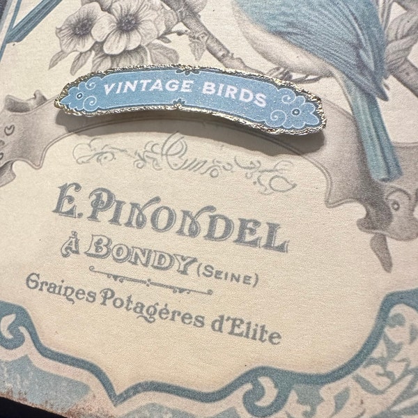 Junk Journal Folio Kit Vintage Birds, Vintage Birds Printable Folio ...