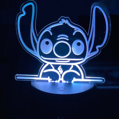 Stitch 17 transparent Background Svg, Png, Pdf, Dxf - Etsy