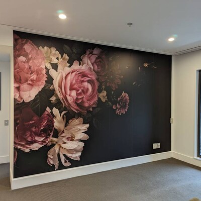 Quilted Black and Yellow Matte Wallpaper, Wall Mural, Removable ...