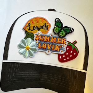 Trucker Hat Design Patch Layout for Trucker Hat Bar PRINTABLE - Etsy