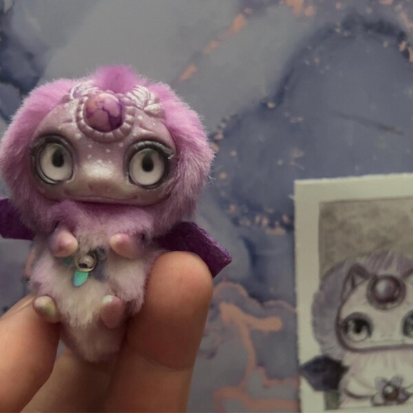 Alien Toy Space Ooak Toys Fantasy Creature Animal Fantasy Toy Ooak ...