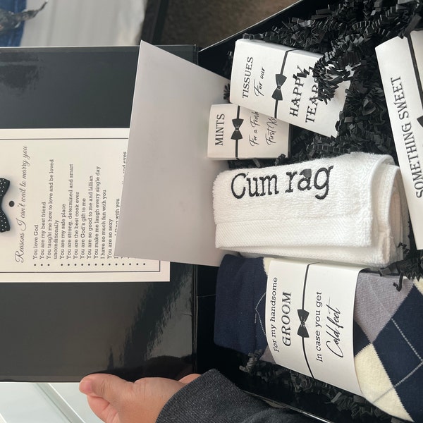 Wedding Day Box for Groom, Groom Gift Box, Groom Gift From Bride ...