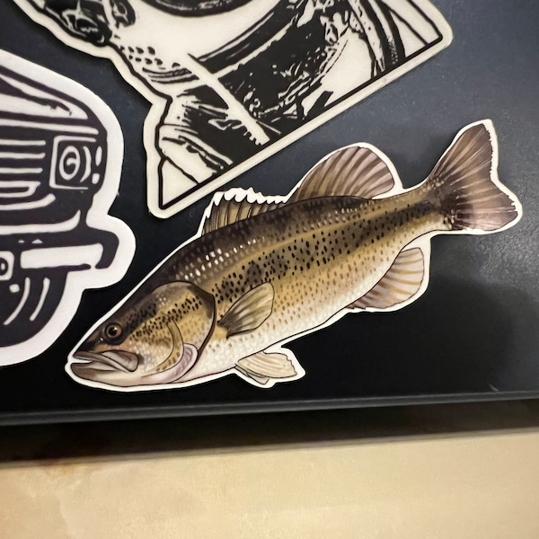 Large Bobber Sticker | Waterproof Sticker | Bobber Decal | Laptop ...