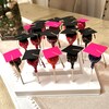 3D Paper Graduation Hat SVG File Cut File for Cricut Cupcake Topper ...