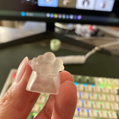 Cute Bee Keycap 3D Printed Artisan Cherry MX XDA Keyboard Accessory ...