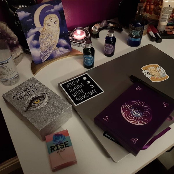 Witches Against White Supremacy Sticker, Witch Sticker, Anti-racist ...