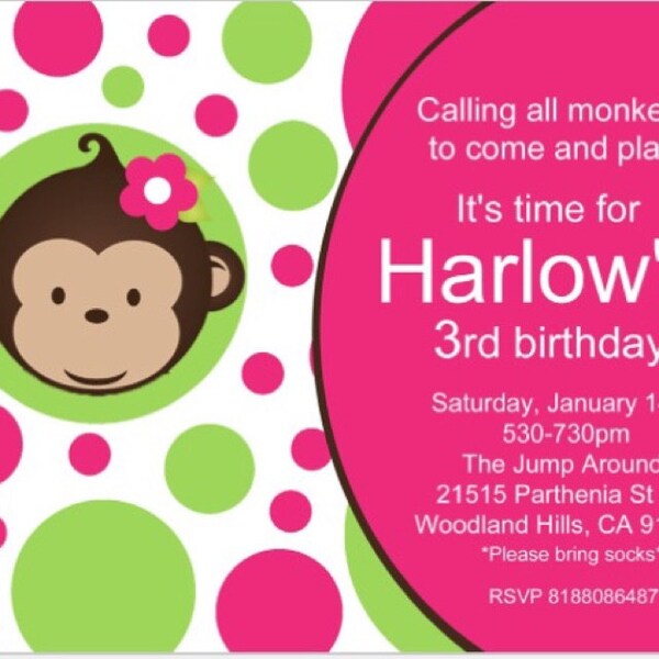 Frog Birthday Invitation Template - Hop on Over Fun Frog Party, Toad ...