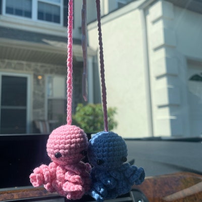 Rear View Mirror Octopus Toy - Etsy