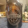 Custom Growler Engraved With Old Fashion Brew Sign Art,homebrew Gift ...