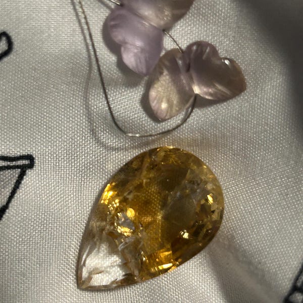 Faceted Cut Rhombus Shape Gems, Natural Crystal Quartz Gemstones, Clear ...