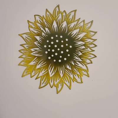 Sunflower Dxf/svg Bad Dog Metalworks Digital Download CNC Plasma Laser ...