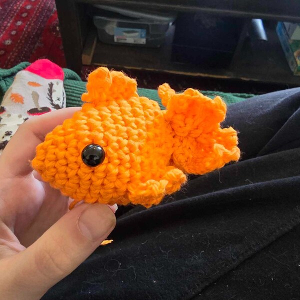 Bubbles the Goldfish | Goldfish Crochet Pattern | Amigurumi Pattern ...