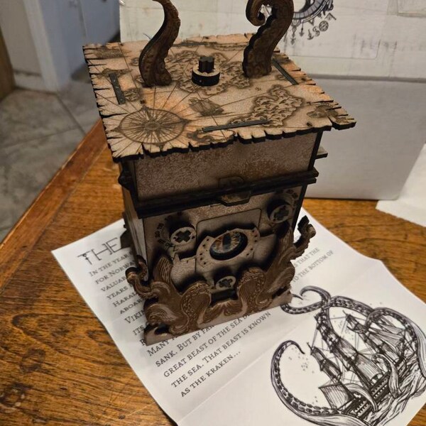 Excalibur: Sword in the Stone Escape Room & Puzzle Box - Etsy