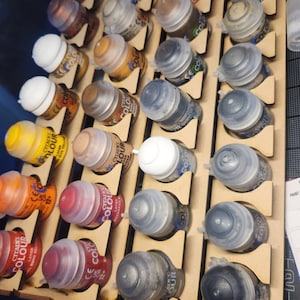 28 Bottle Testor Createfx Paint Rack - Etsy