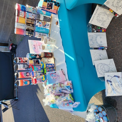 Rotating Display Stand, 3 Tier Wooden Organizer, 4-sided Display Rack ...