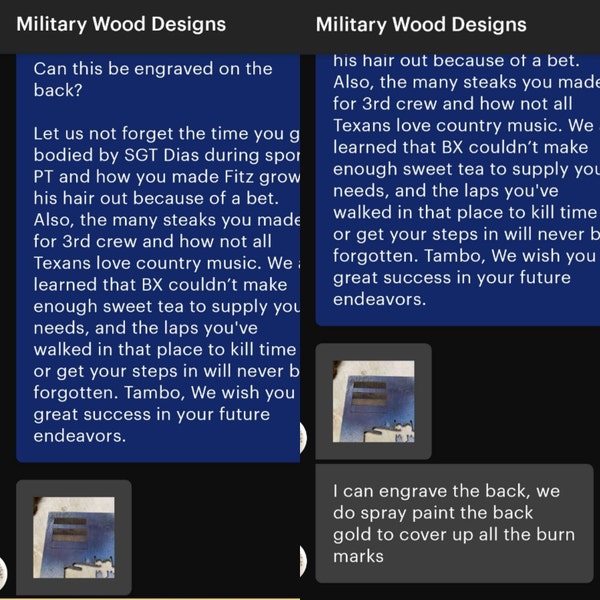 WALTER REED Hospital Andrews Air Force Base 3D Wooden Name Plaque Army ...